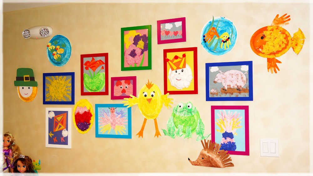 Glukhova_Day_Care_Wall_of_projects - Glukhova Russian Child Daycare